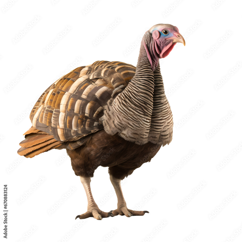 Turkeys on transparent background Stock Illustration | Adobe Stock