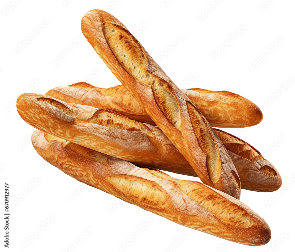 Baguette png Baguettes png Baguettes transparent background Stock Photo ...