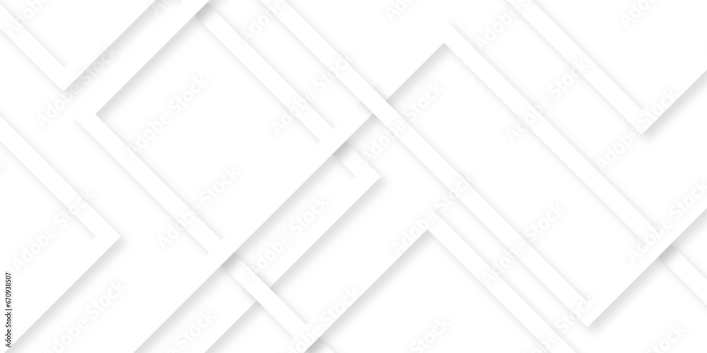 Abstract background white geometric random lines with square shapes ...
