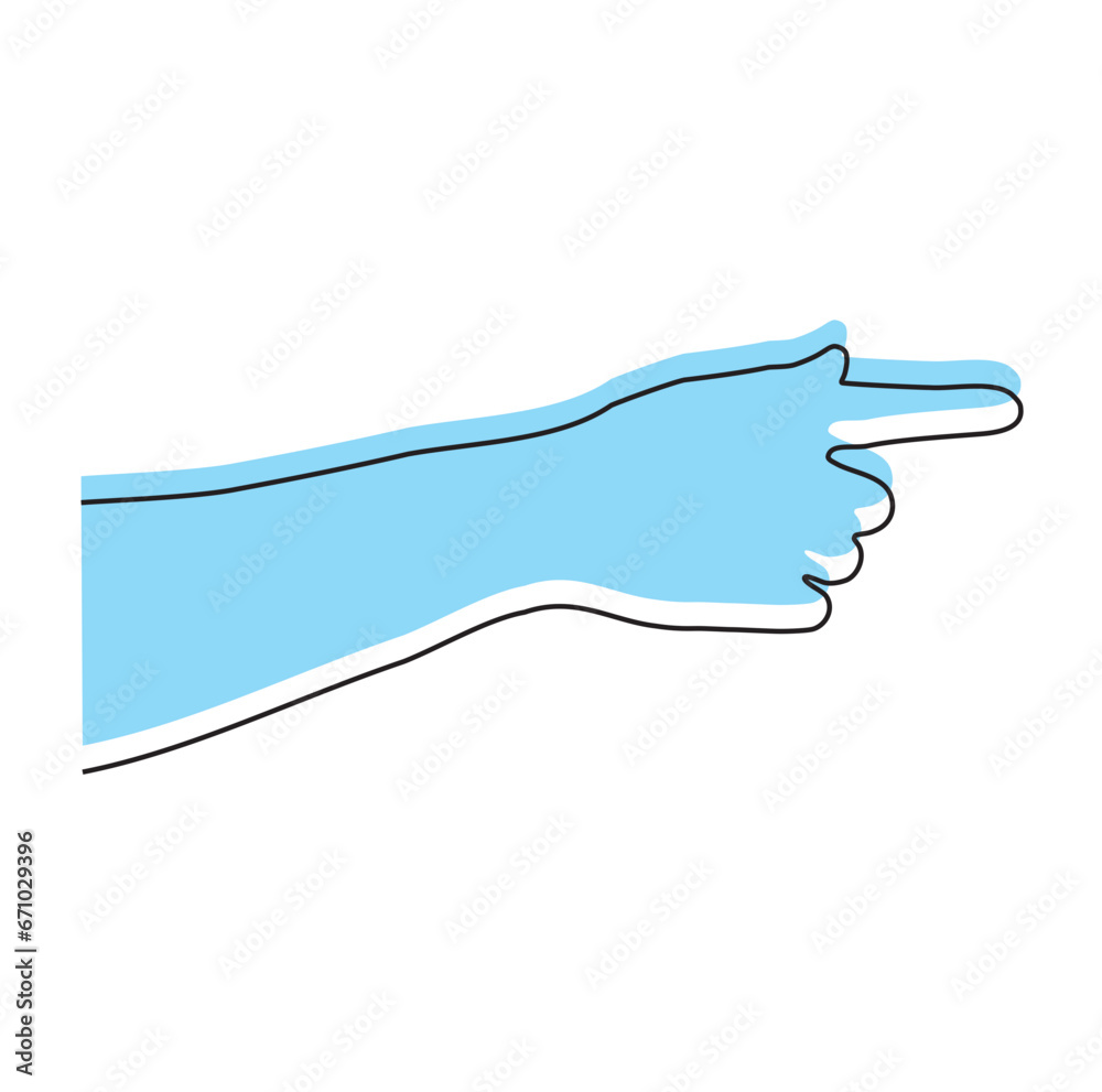 finger pointing hand, pointing hand illustration, finger pointer ...