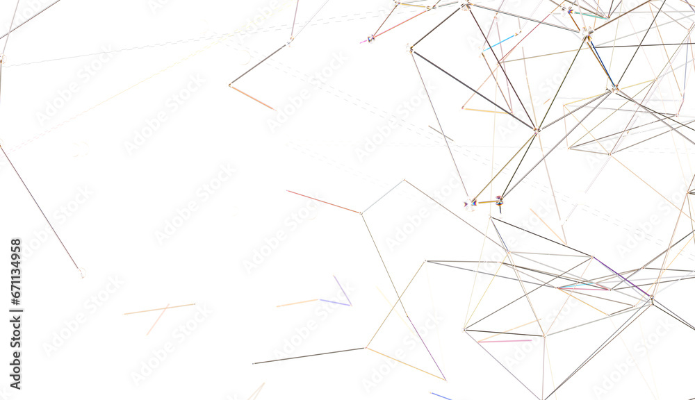 Motion Of Digital Data Flow Communication And Technology Network Concept With Moving Lines And