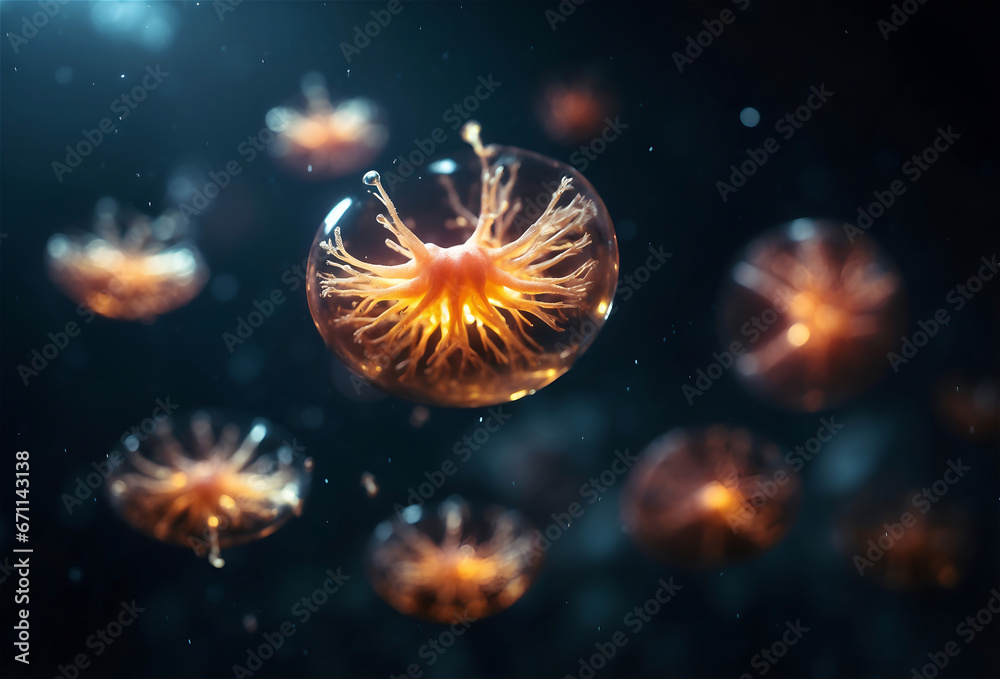 High-resolution macro photography unveils the intricate world of ...