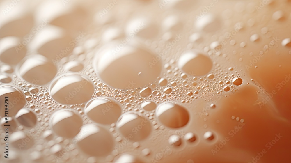 a close up view of water droplets on a surface of soapy soapy soapy ...