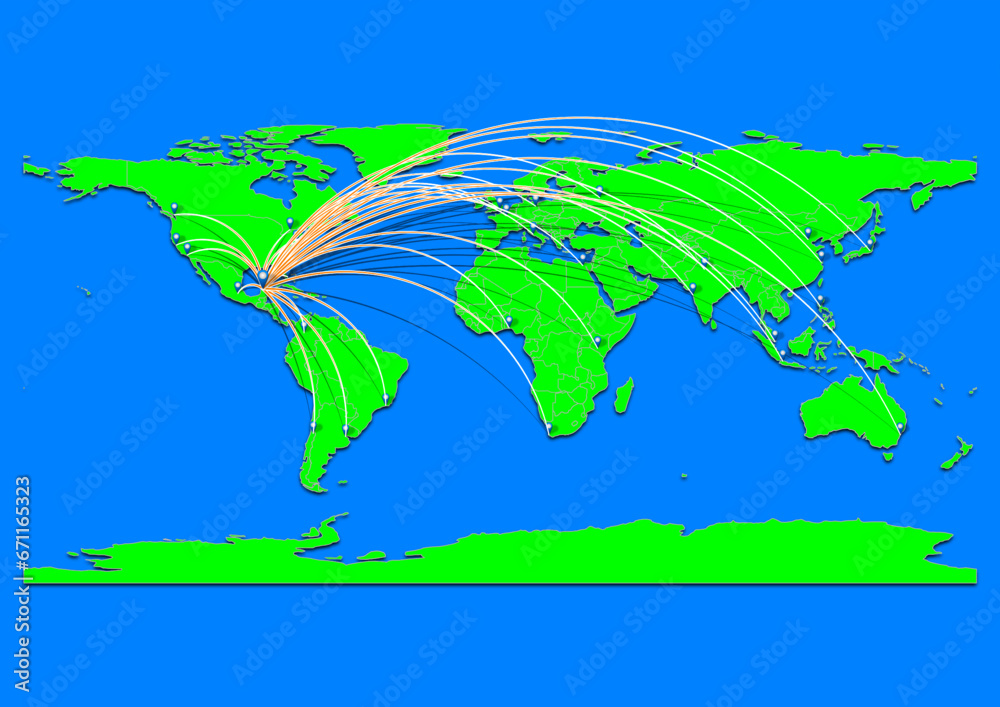 Progreso, Mexico map - Concept map for Progreso, Mexico on World map ...