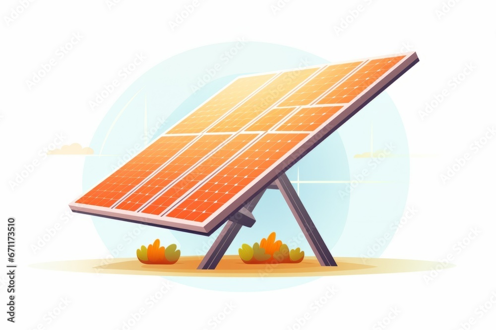 Solar PV panel power plant station. Renewable sustainable photovoltaic ...