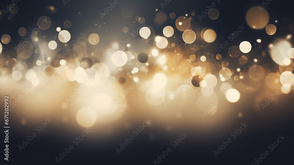 black and gold bokeh, gold and silver, dark, depth of field, defocus ...