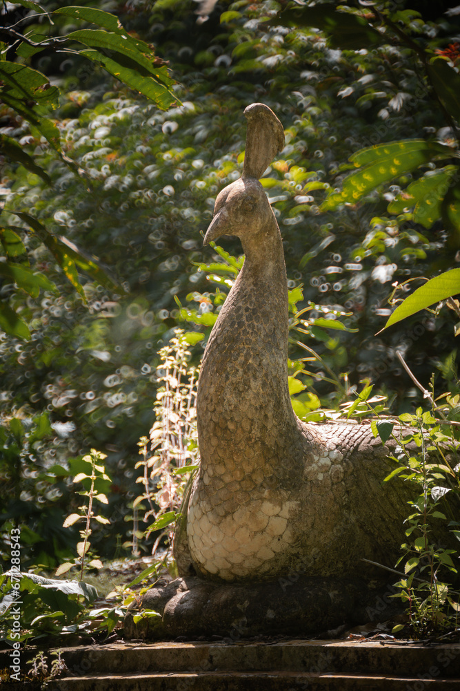 Mythological Creatures, Angel, Guardian statue at Wat Palad, or Wat Pha ...