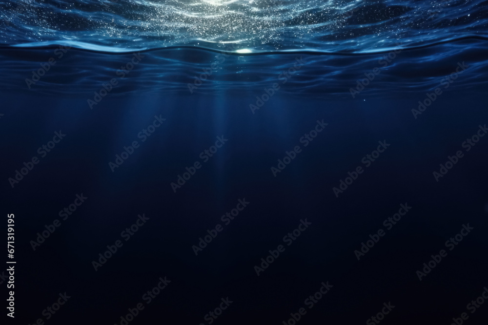 Underwater Effect Photo Overlays. Ocean Depth Effect, Sea Texture Layer ...