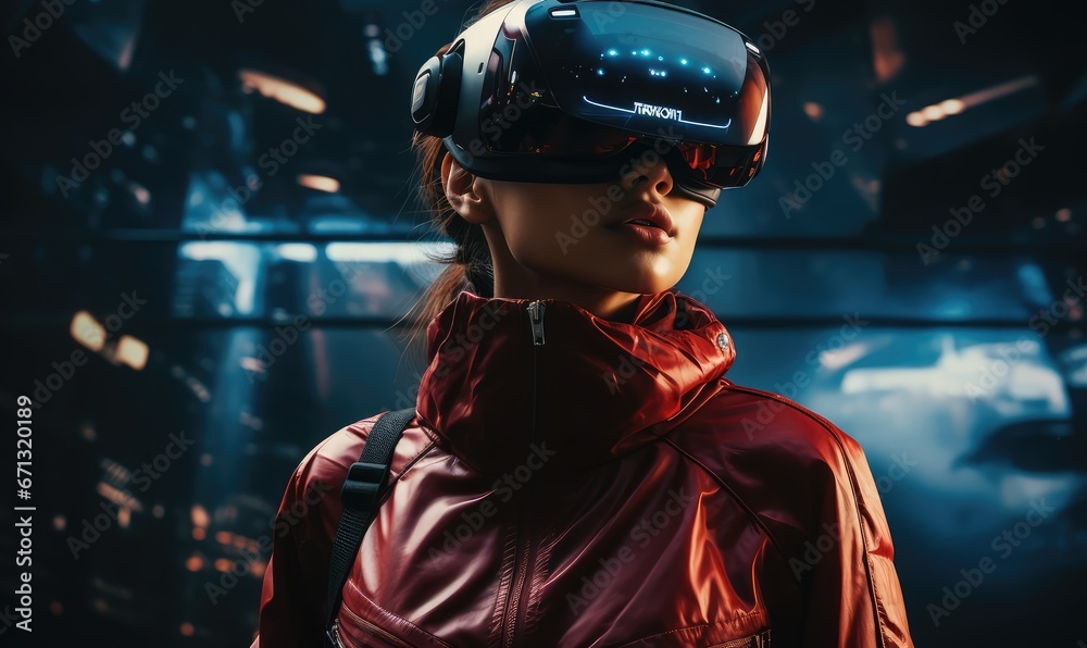 virtual reality (VR), and a cyberpunk-style video game console. Infuse ...