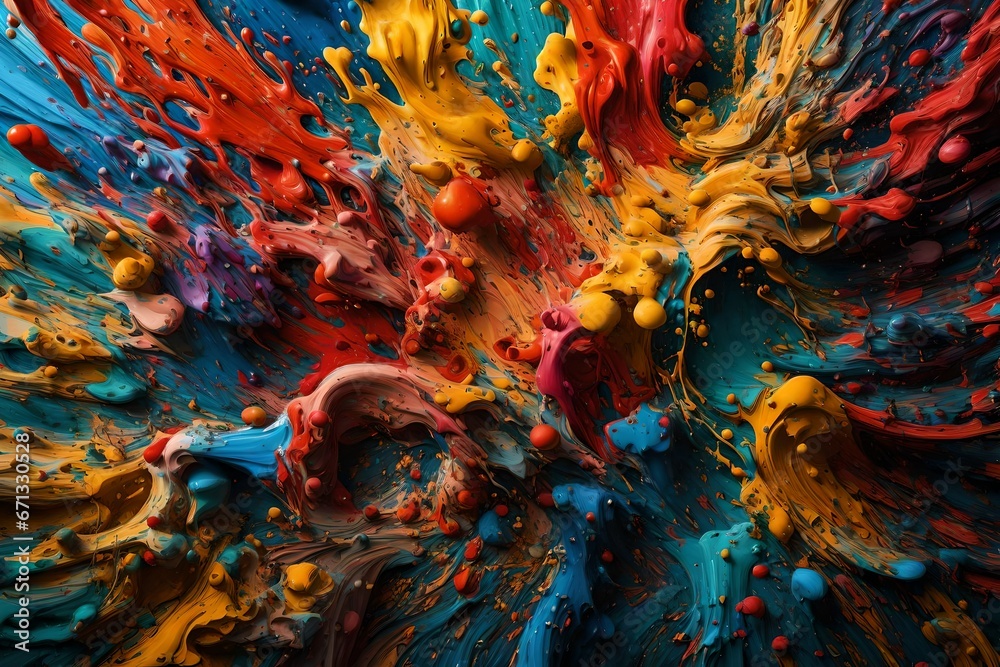 abstract background with splashes 4k, 8k, 16k, full ultra HD, high ...