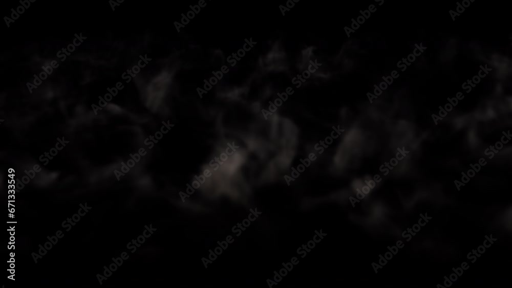 Vidéo Stock Dust of the explosion of a nuclear bomb Realistic animation ...