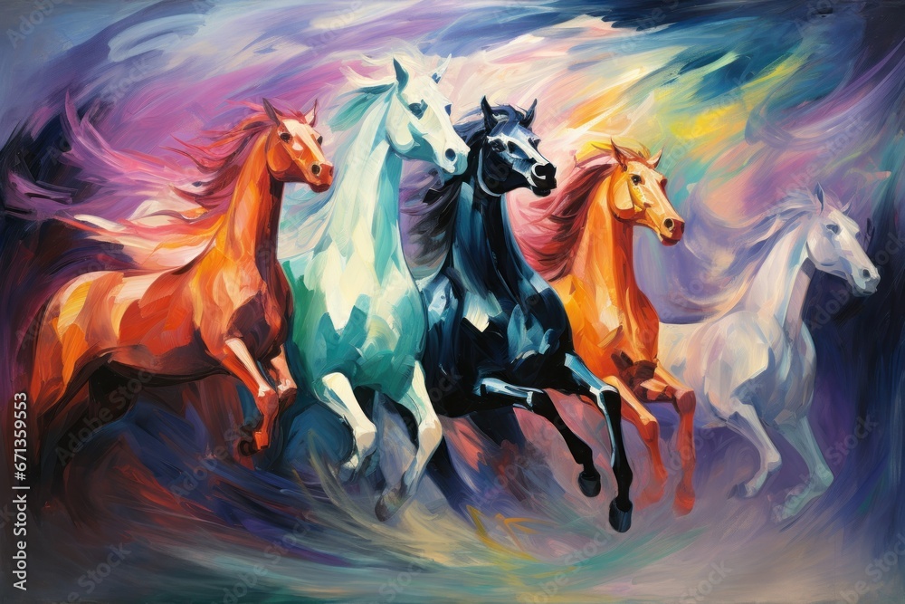 Whirling cyclone riders, harnessing the power of storms atop their ...