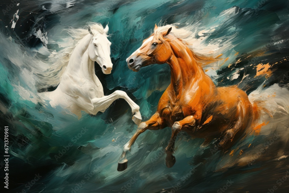 Whirling cyclone riders, harnessing the power of storms atop their ...