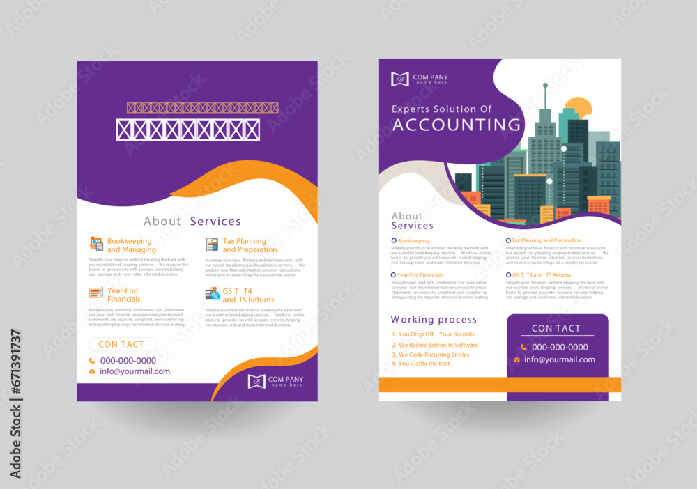 modern business and finance flyer poster design template. business and ...