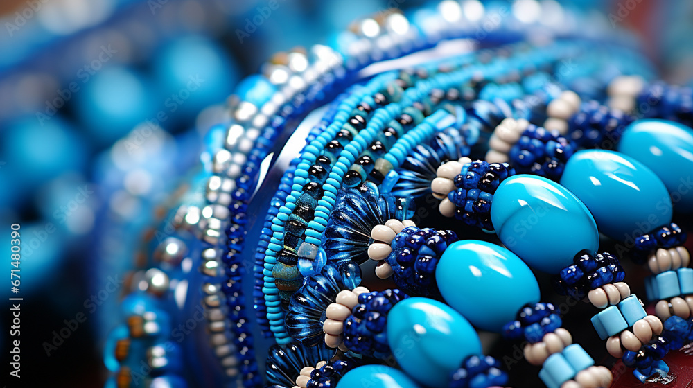 blue beads background HD 8K wallpaper Stock Photographic Image Stock ...
