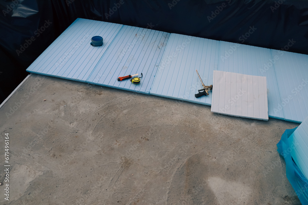 We are building an underground concrete shelter. Building New Concrete ...