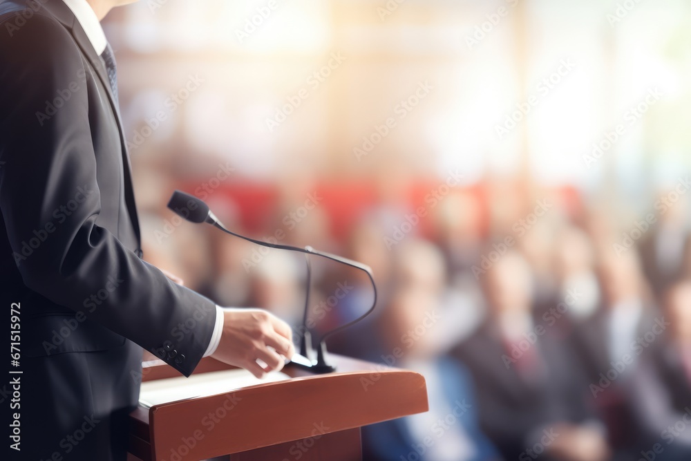 Political Historic Moment - Politician making a significant ...