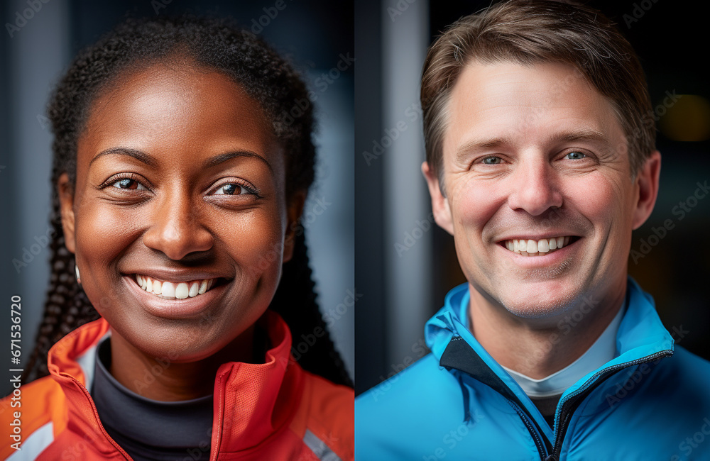 Ethnicity Diversity at Work. Happy Employees From Different Backgrounds ...