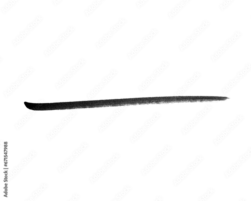 black marker pen scribble line on png transparent background Stock ...