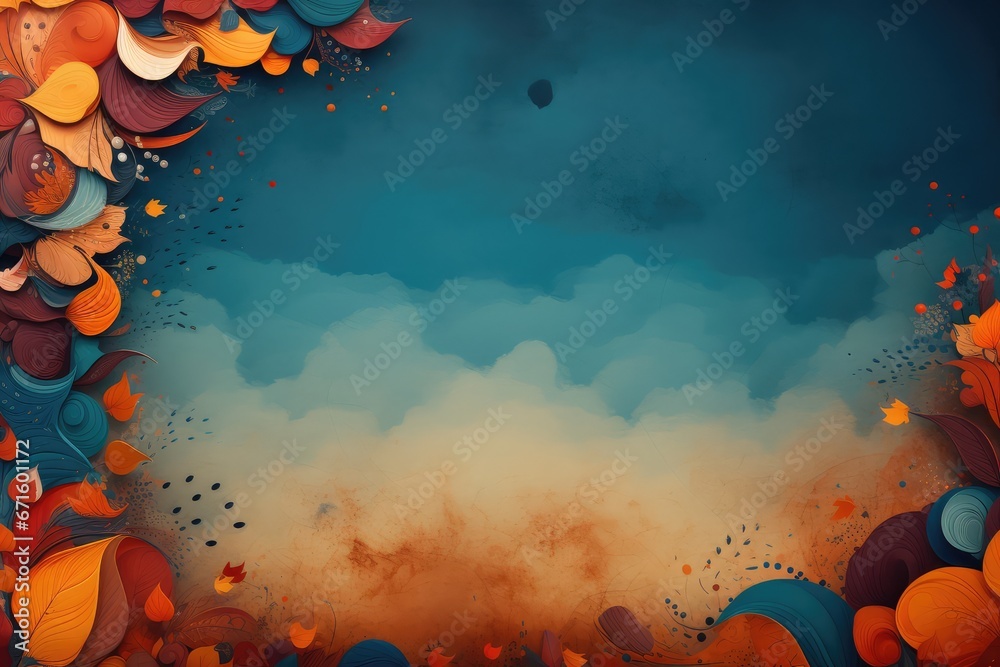 Abstract background for Letter Writing Week, which celebrates the art ...