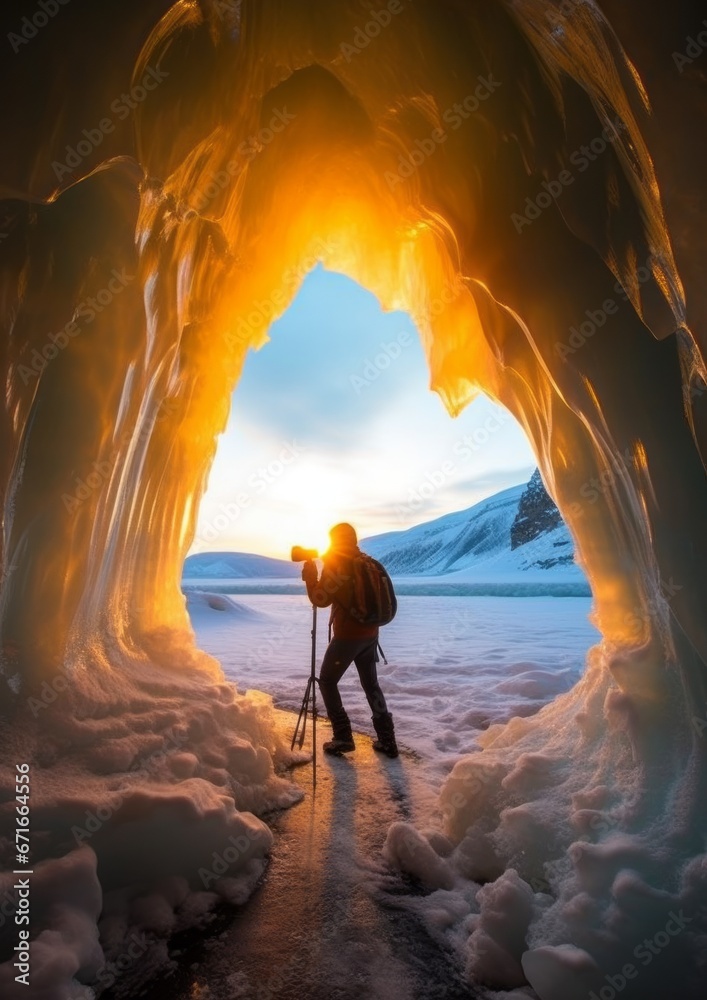 travel adventure landscpae photographer taking a stuning impressive ...