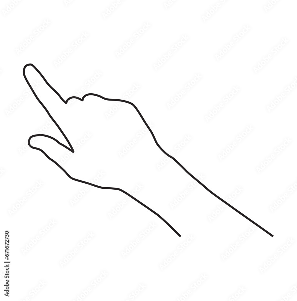 finger pointing hand, pointing hand illustration, finger pointer ...