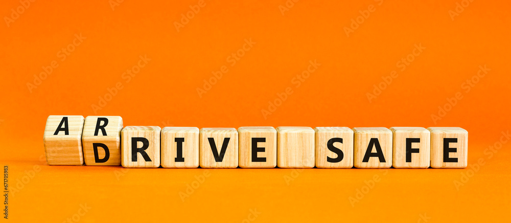 Photo & Art Print Drive and arrive safe symbol, Dzmitry