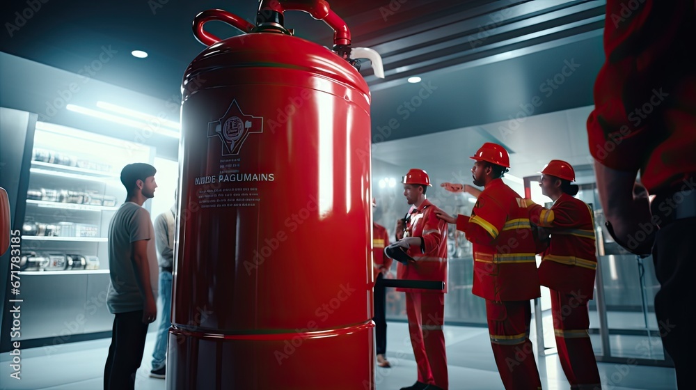 located fire extinguishers that reflect their actual placement in ...