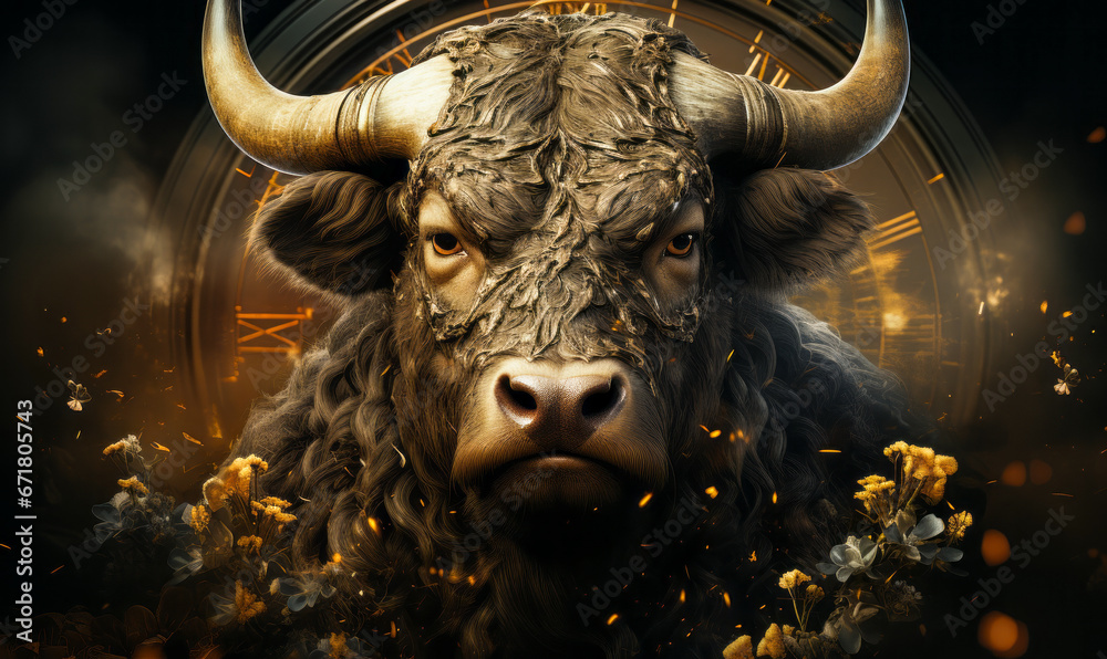 Taurus Astrology Sign: Interwoven with Hermetic Symbols in a Cosmic ...