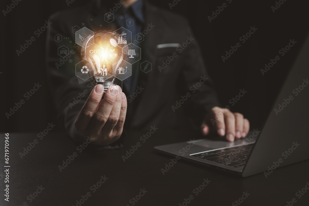 Concepts reducing carbon dioxide emissions, campaigns to destroy the ...