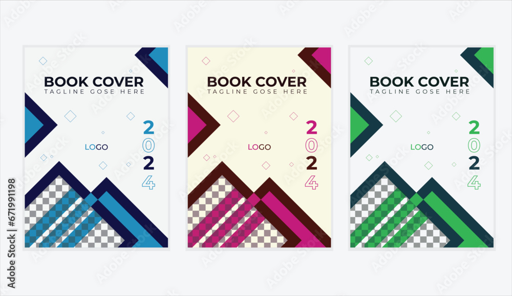 Modern Creative A4 Vectors Bok Cover Design Template, Education Book ...
