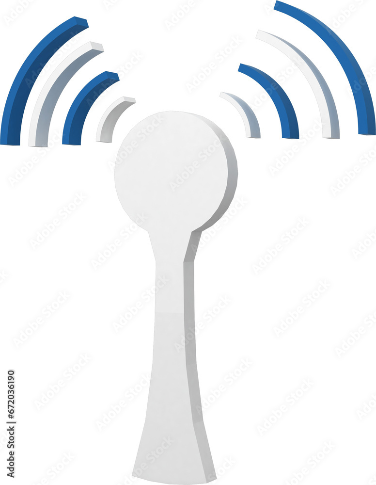 Digital png illustration of gray wifi sign on transparent background ...