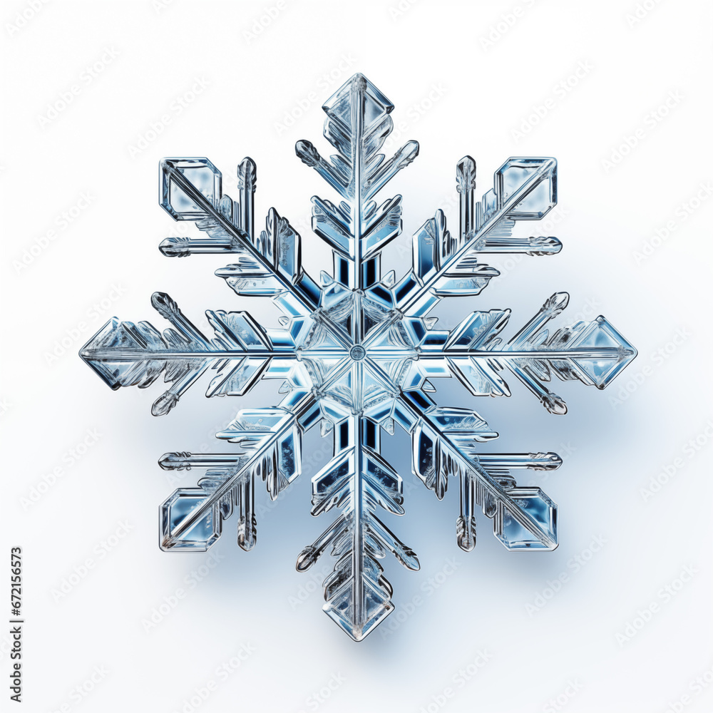 Hexagonal Plate: Hexagonal plates are flat, six-sided ice crystals that ...