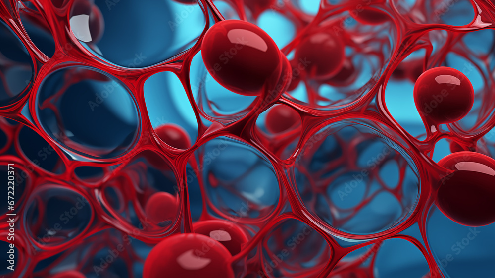 The vital connection between oxygen and blood is depicted through the ...