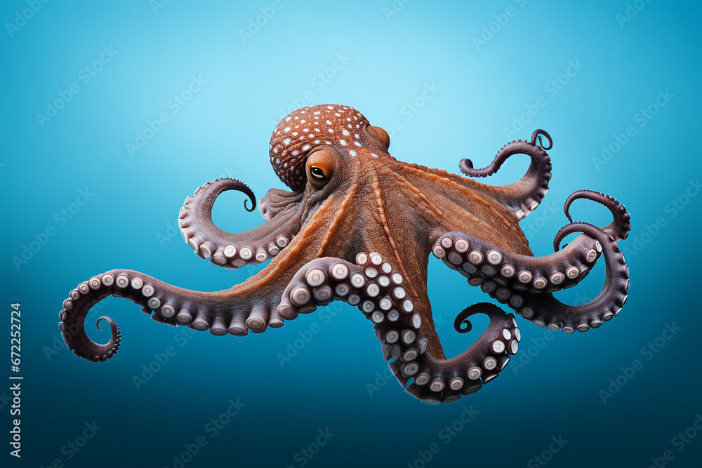 The enormous Pacific octopus, scientifically referred to as ...