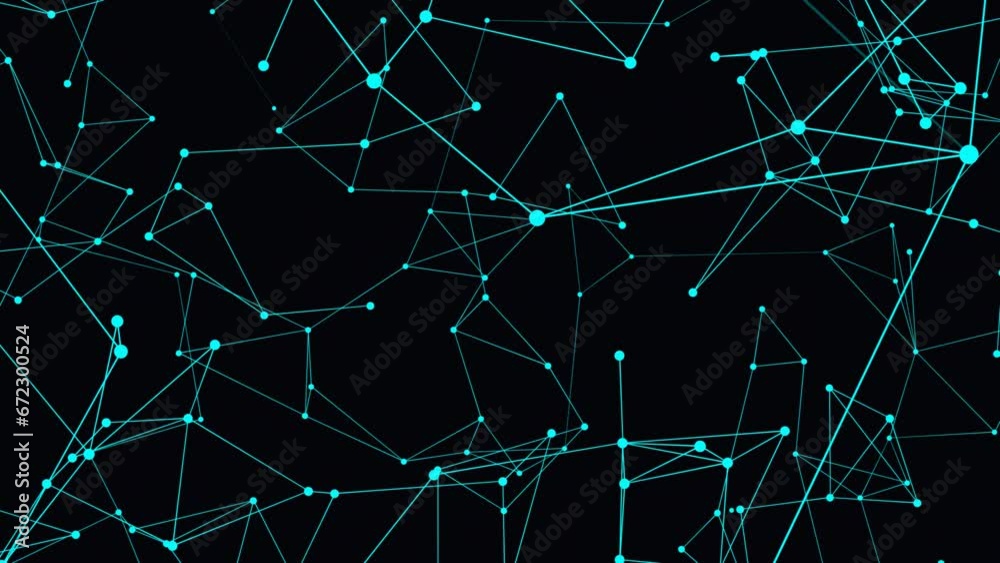 Abstract digital plexus background and lines dots, Network connection, Science and technology ...