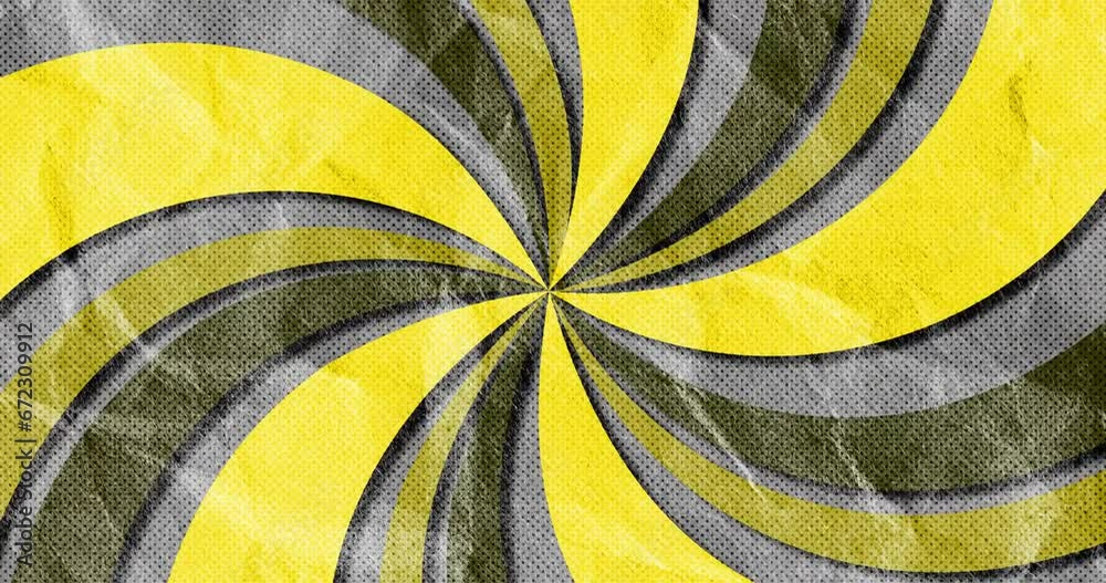 Rotating stop motion retro sun ray animation background. Sunburst ...