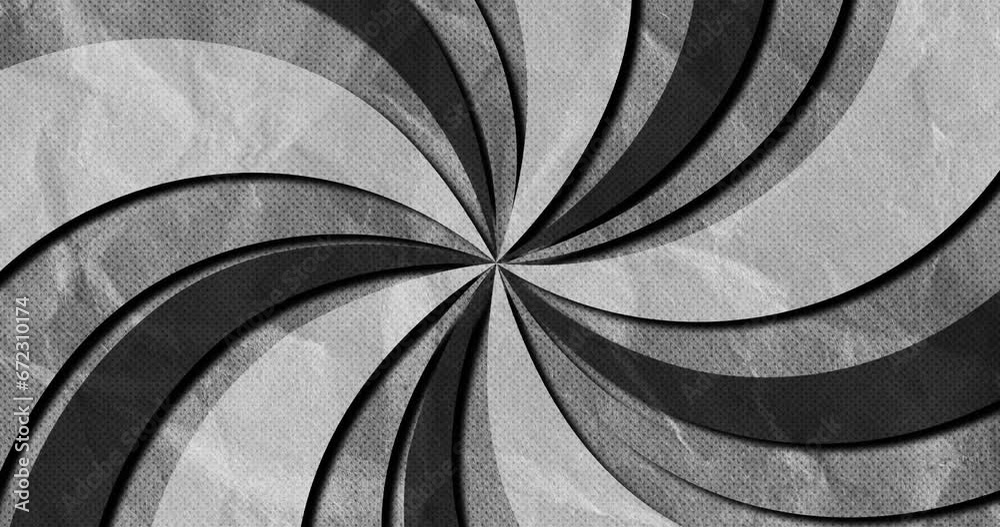 Rotating stop motion retro sun ray animation background. Sunburst ...