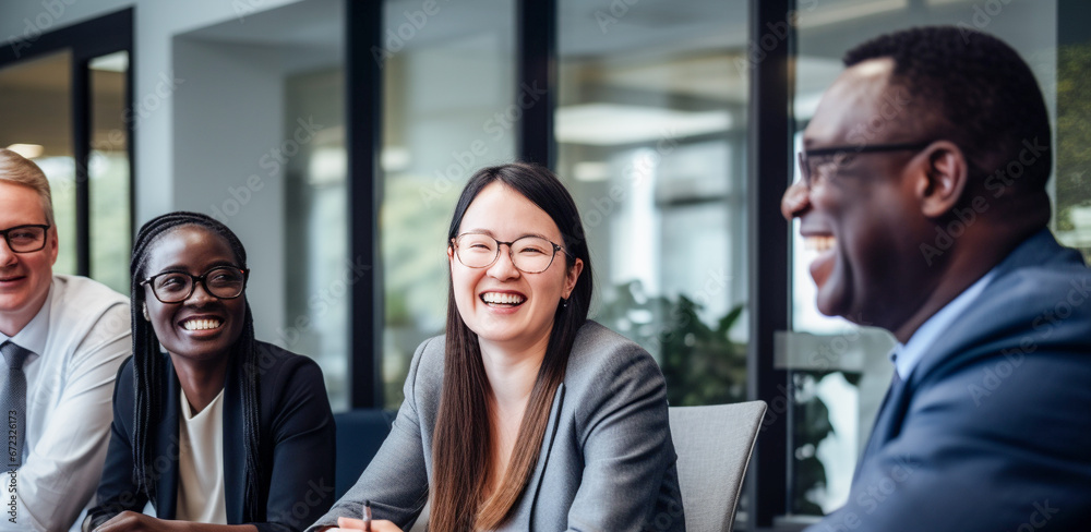 Beautiful Race and Ethnicity Diversity at Work. People From Different ...