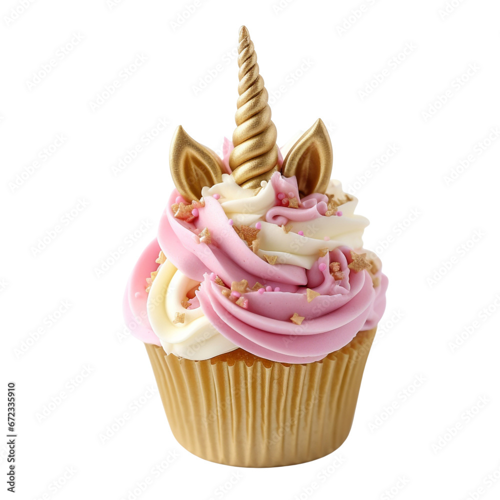 Unicorn cupcakes, Children birthday muffins, unicorn, Pastel Pink ...