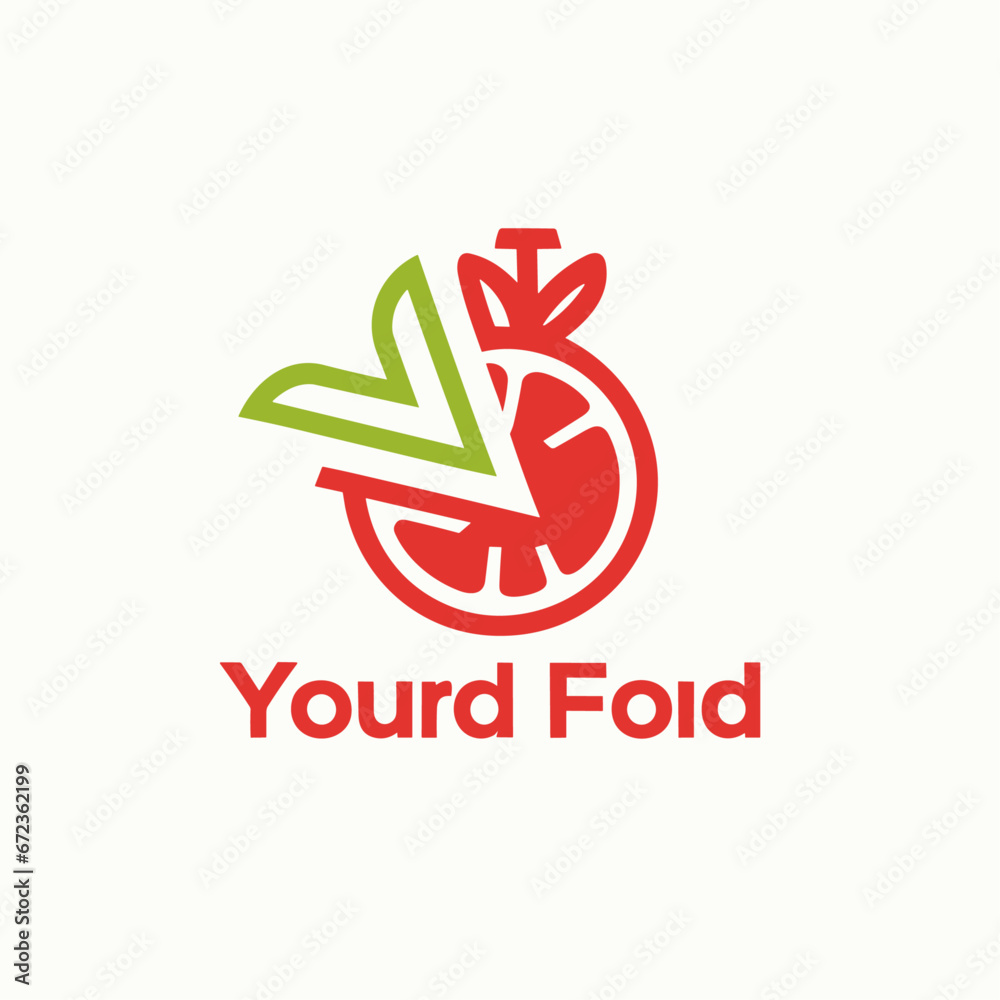 logo for a company _ Company Logo _ Red and Green Colors Logo ...