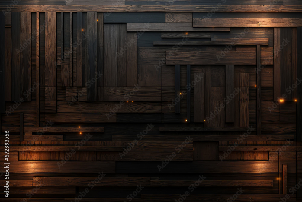 Cyberpunk-inspired wooden surface texture with geometric structure and ...