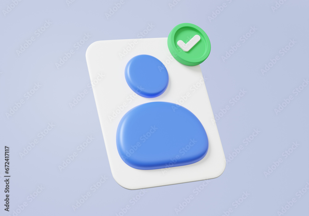 Profile name personal online account approved checkmark unlock signin ...