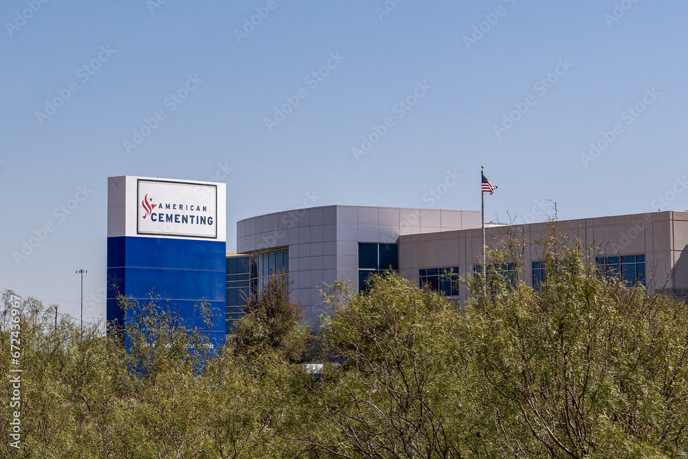 Odessa, Texas - Oct. 15, 2023: American Cementing offers oilfield ...