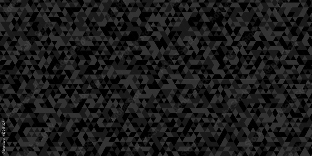 Seamless black dark backdrop grayscale triangle background. Many ...