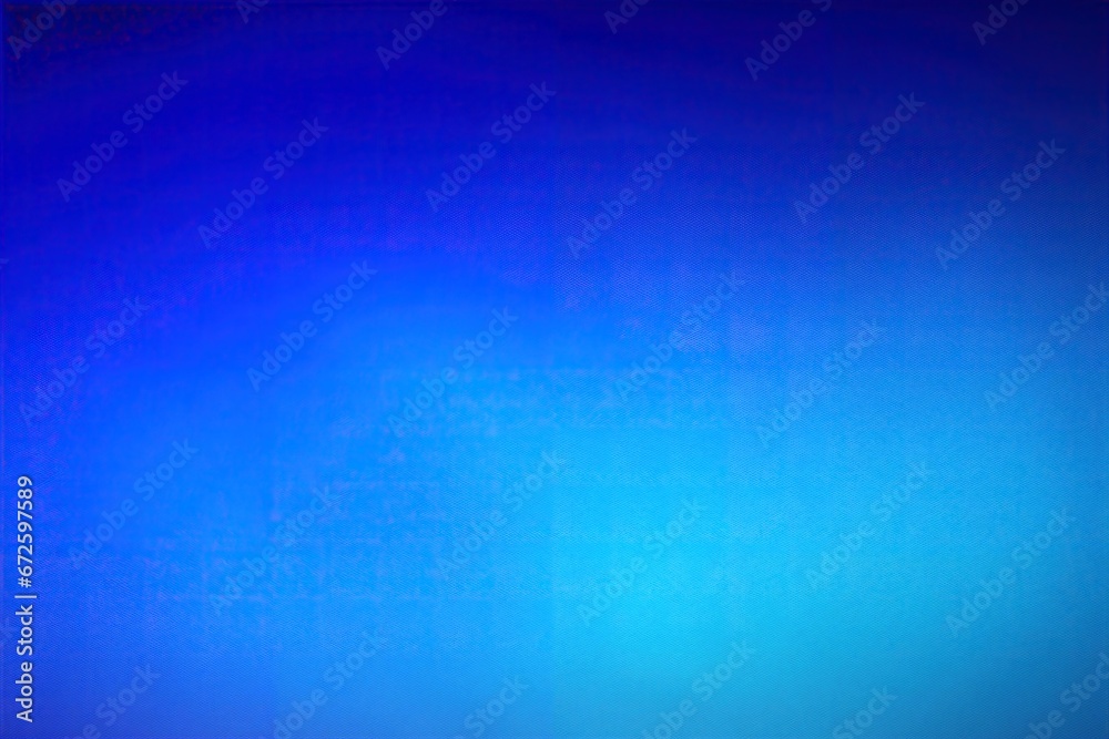AI art. Light blue, electric blue and dark blue color gradient. Grain ...