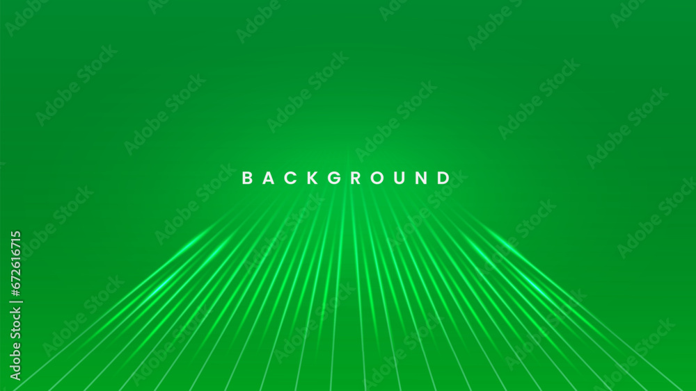 Motion light effect. Neon futuristic with green background Stock Vector ...