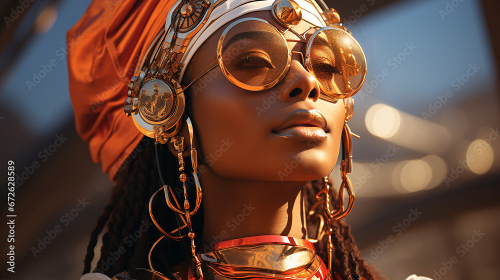 Afrofuturism: A futuristic and imaginative scene inspired by ...