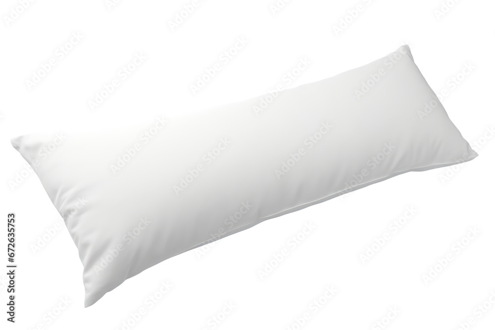Body pillow mockup isolated on transparent background,transparency ...