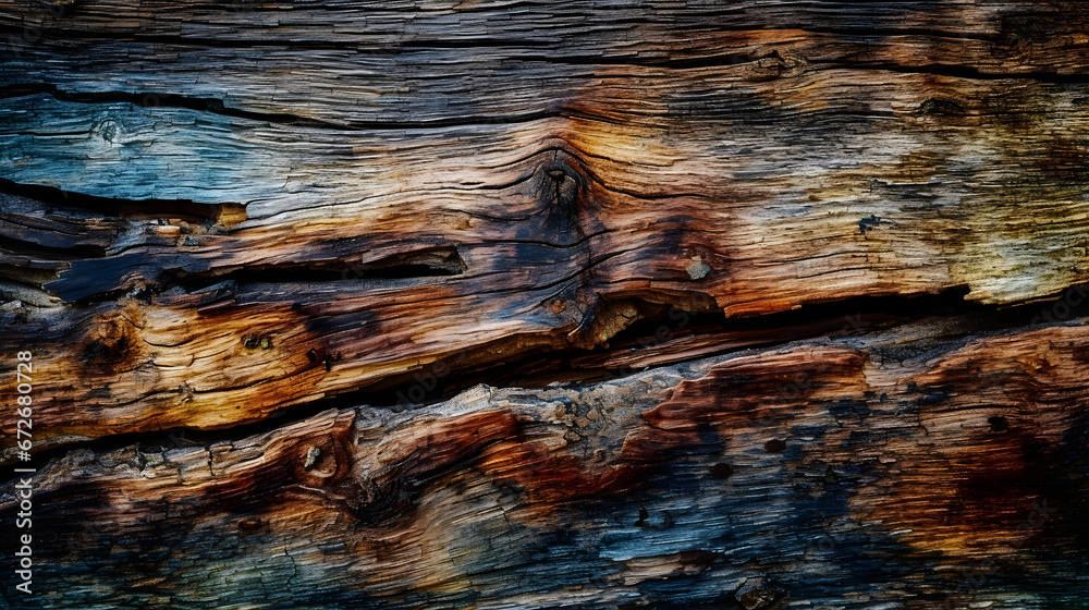 Natural texture found on worn wooden surfaces that are part of everyday ...